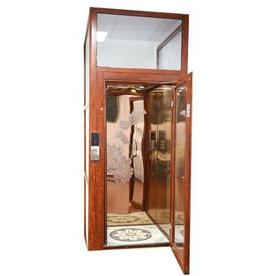 Home Round Semicircular Observation Elevator with Three Sides Panoramic ...