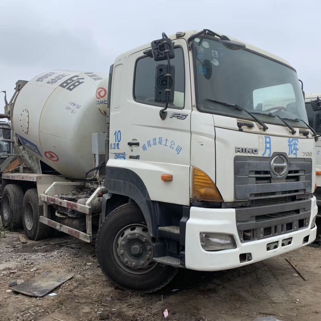 Japan Made Used Hino 700 Concrete Mixer with Good Engine for Sale - KB ...