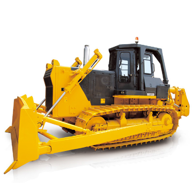 China Shantui SD32 Crawler Bulldozer with Three-Tooth Ripper to Ecuador ...